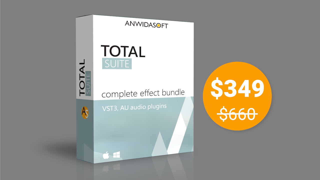Introducing TOTAL Suite - the complete plugin collection - ANWIDA Soft